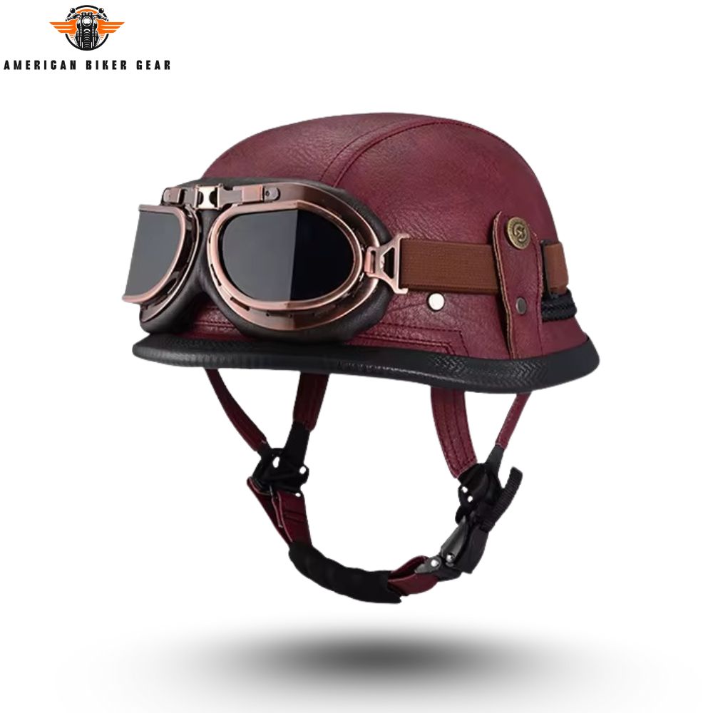 Talon Helmet - Red – American Biker Gear